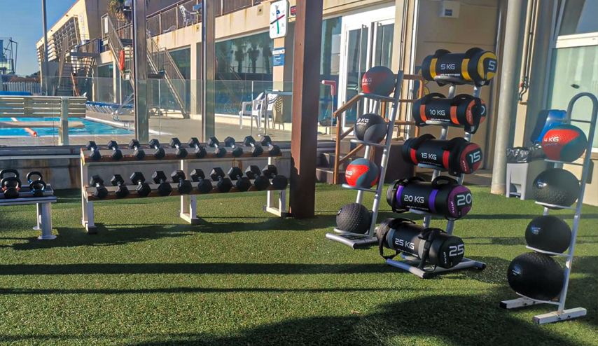El fitness retorna a l'espai picnic - Club Natació Atlètic-Barceloneta
